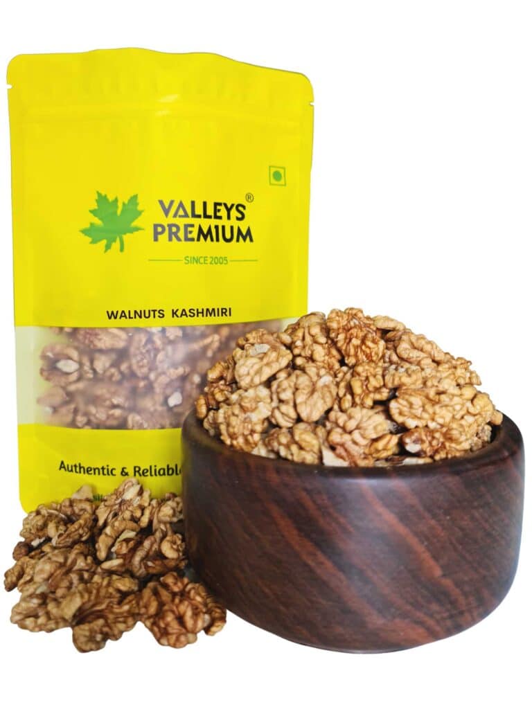 Valleys Premium Kashmiri Walnut Kernels Vaccum Pack 400 Gram ( Akhrot ...