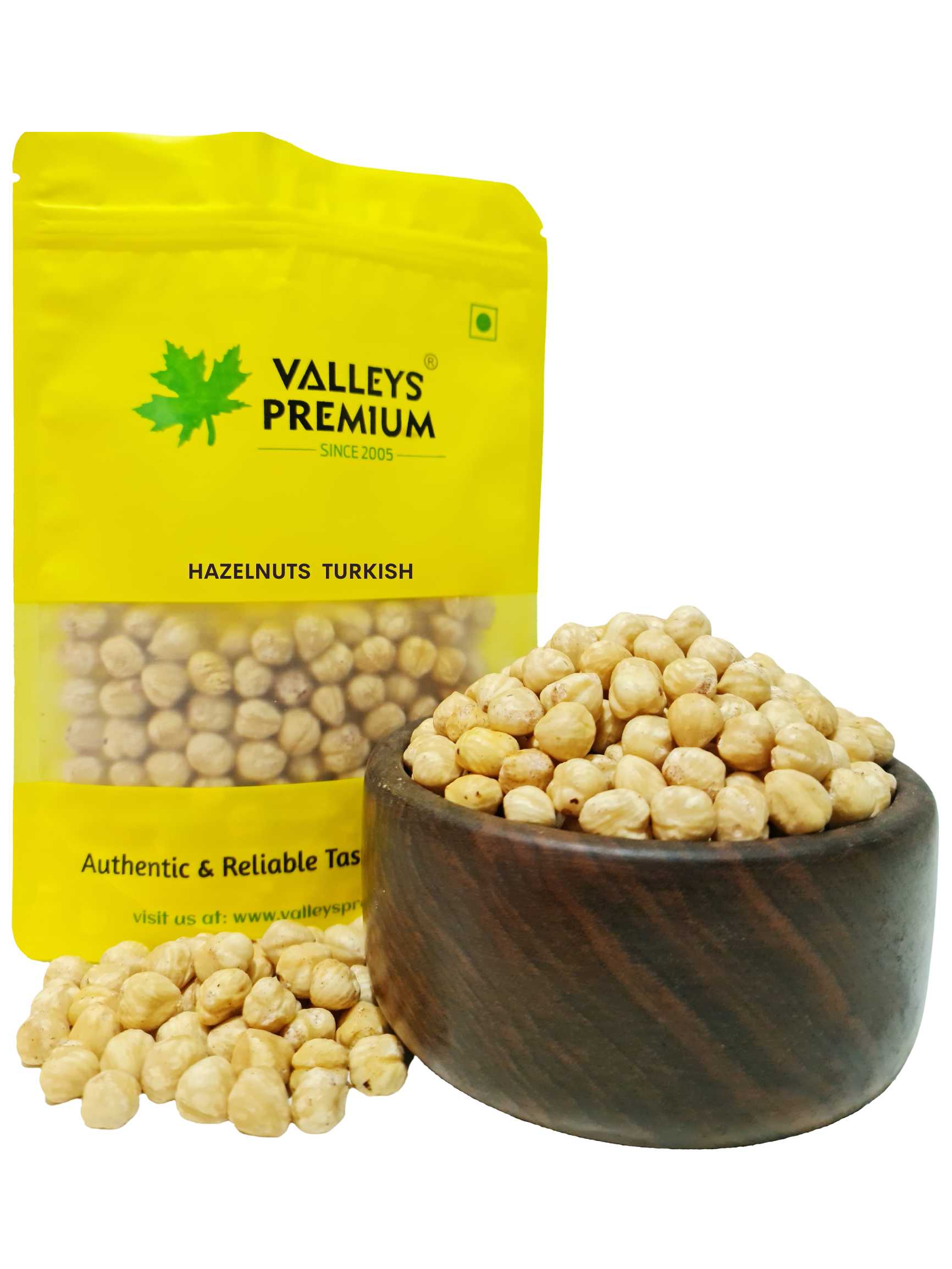 Valleys Premium Raw Turkish Hazelnuts 800 Grams