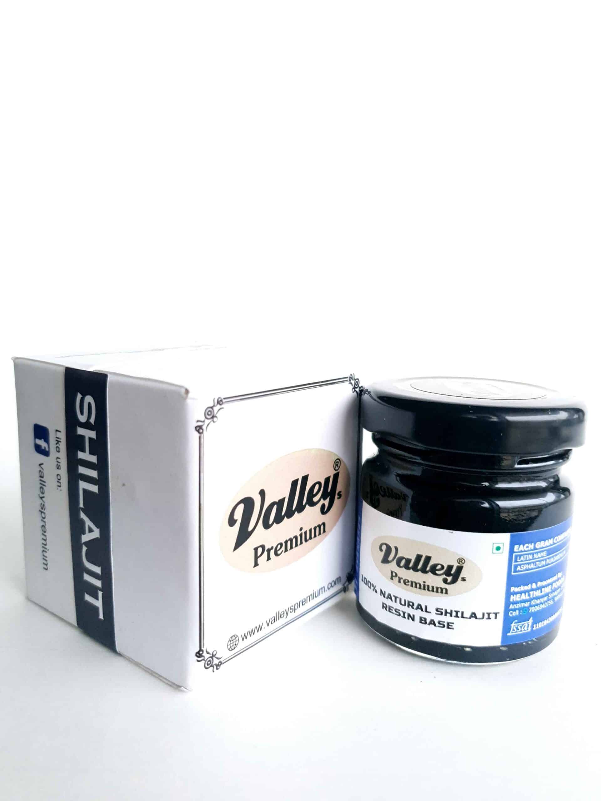 Valleys Premium Himalayan Shilajit Resin For Strength Vitality And ...