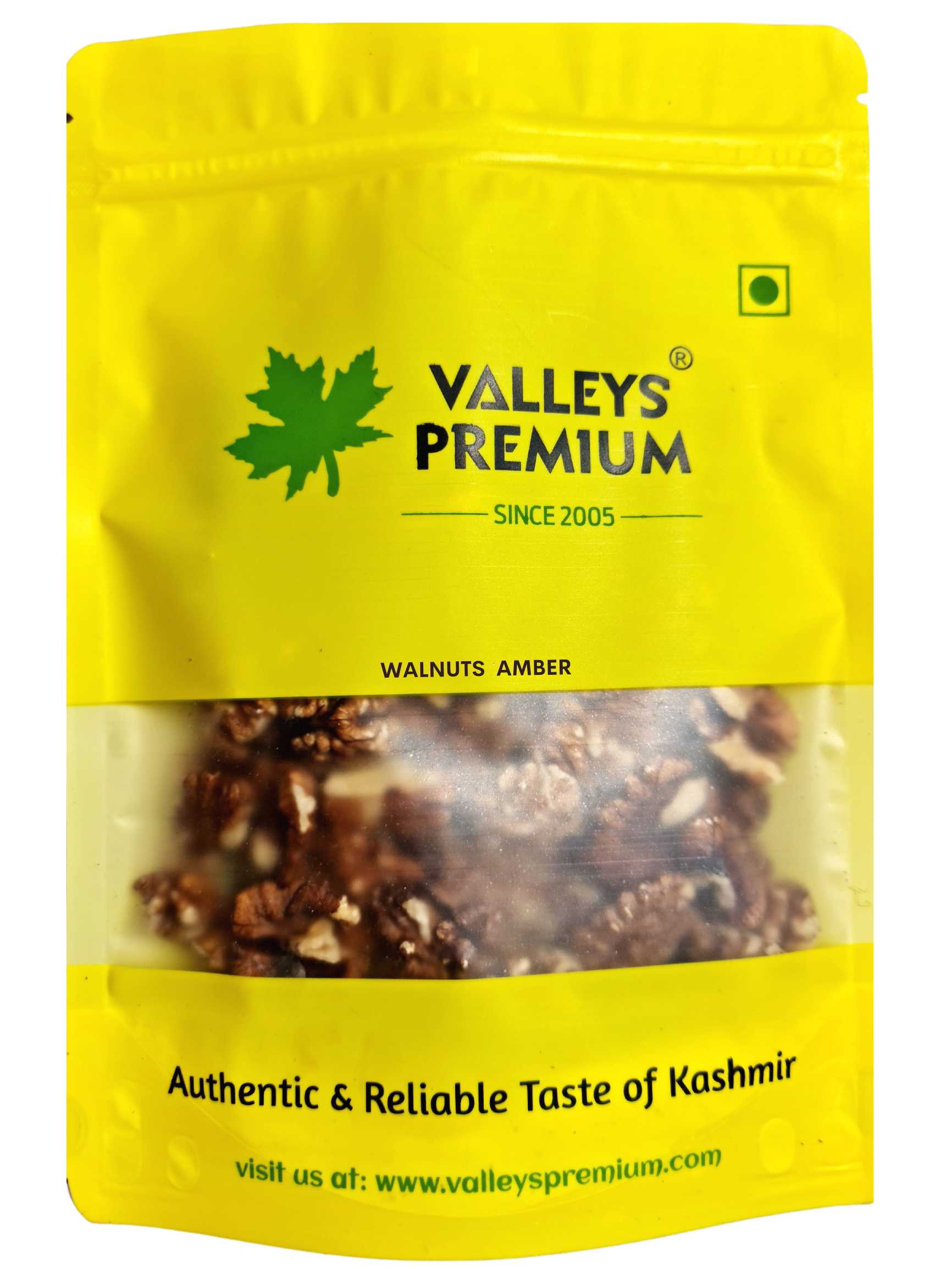 Valleys Premium Kashmiri Amber Walnut Kernels Vaccum Pack 800 Grams ...