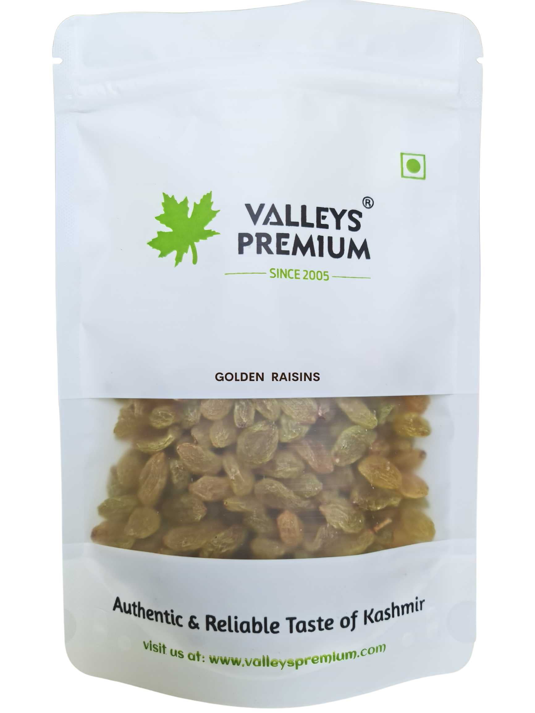 Valleys Premium Afghani Golden Raisins 400 Grams ( KISHMISH ) (KISMIS ...