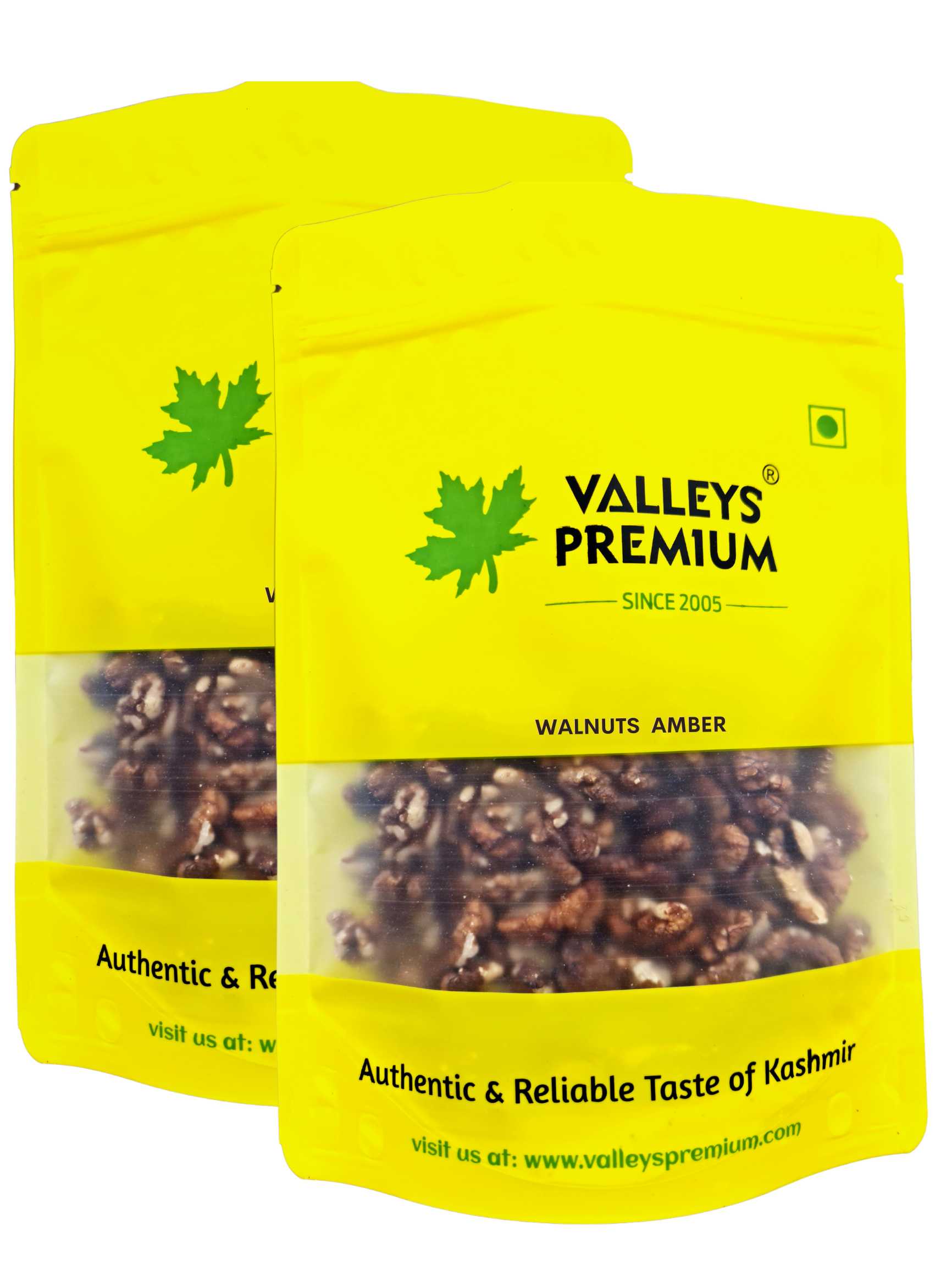 Valleys Premium Kashmiri Amber Walnut Kernels Vaccum Pack 800 Grams ...